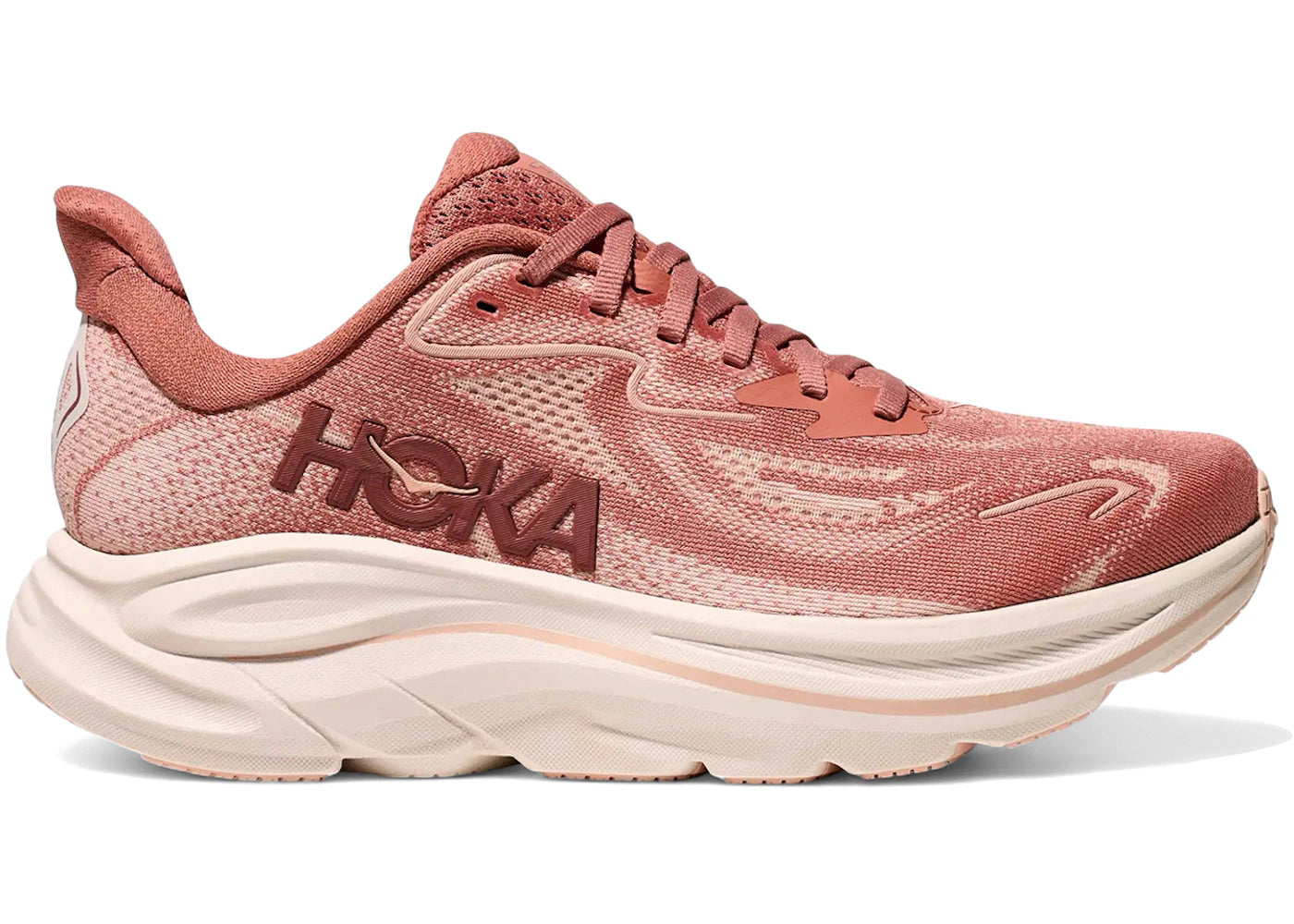 Hoka One One Clifton 10 Blush Rose Latte (Women's) – Side Kicks