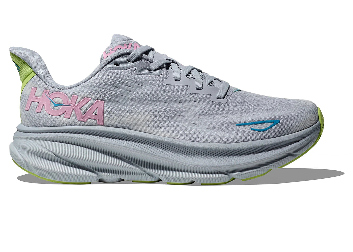 Hoka One One Clifton 9 Gull Sea Ice (Women's) – Side Kicks