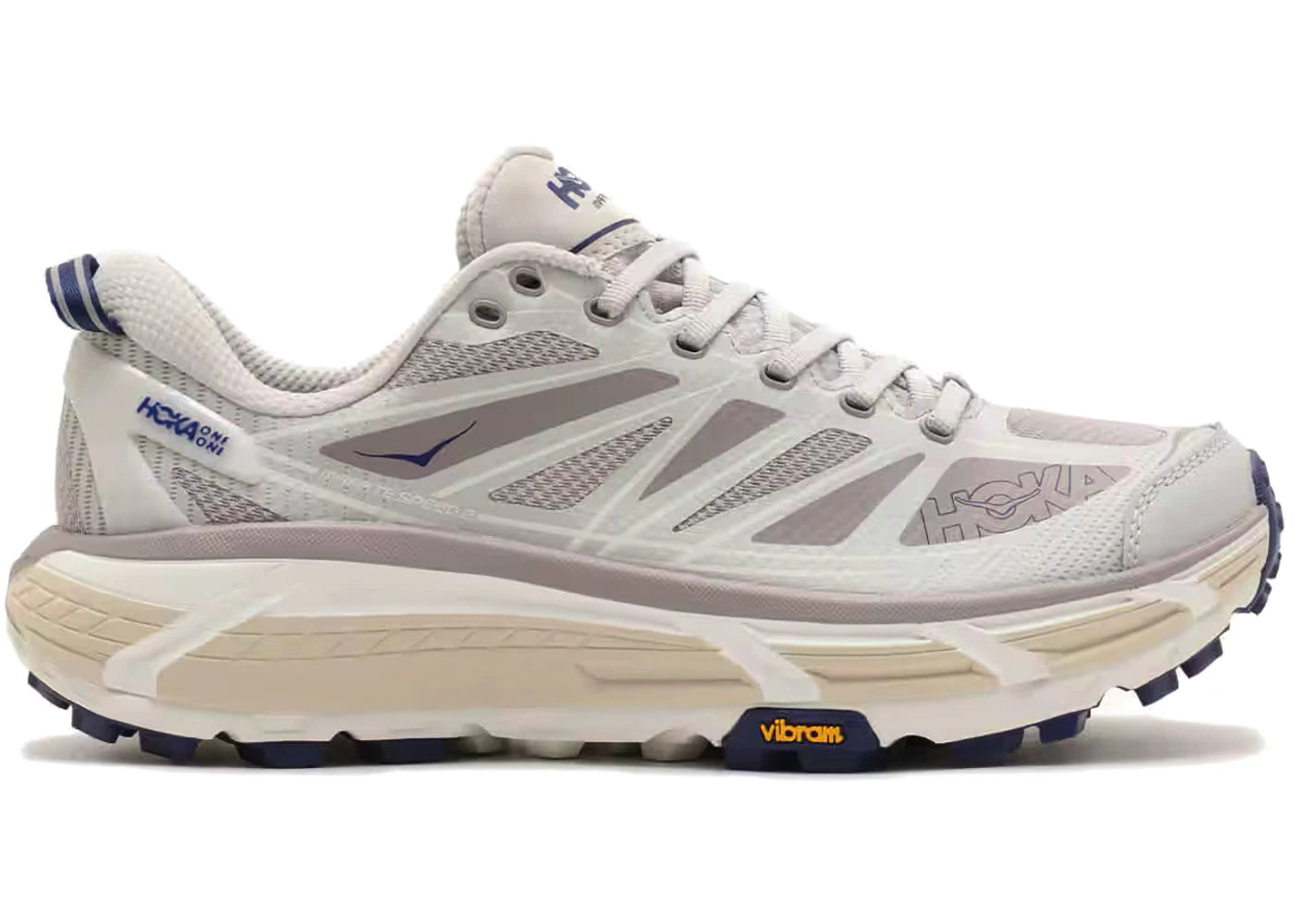 Hoka One One Mafate Speed 2 Oat Milk Vaporous – Side Kicks