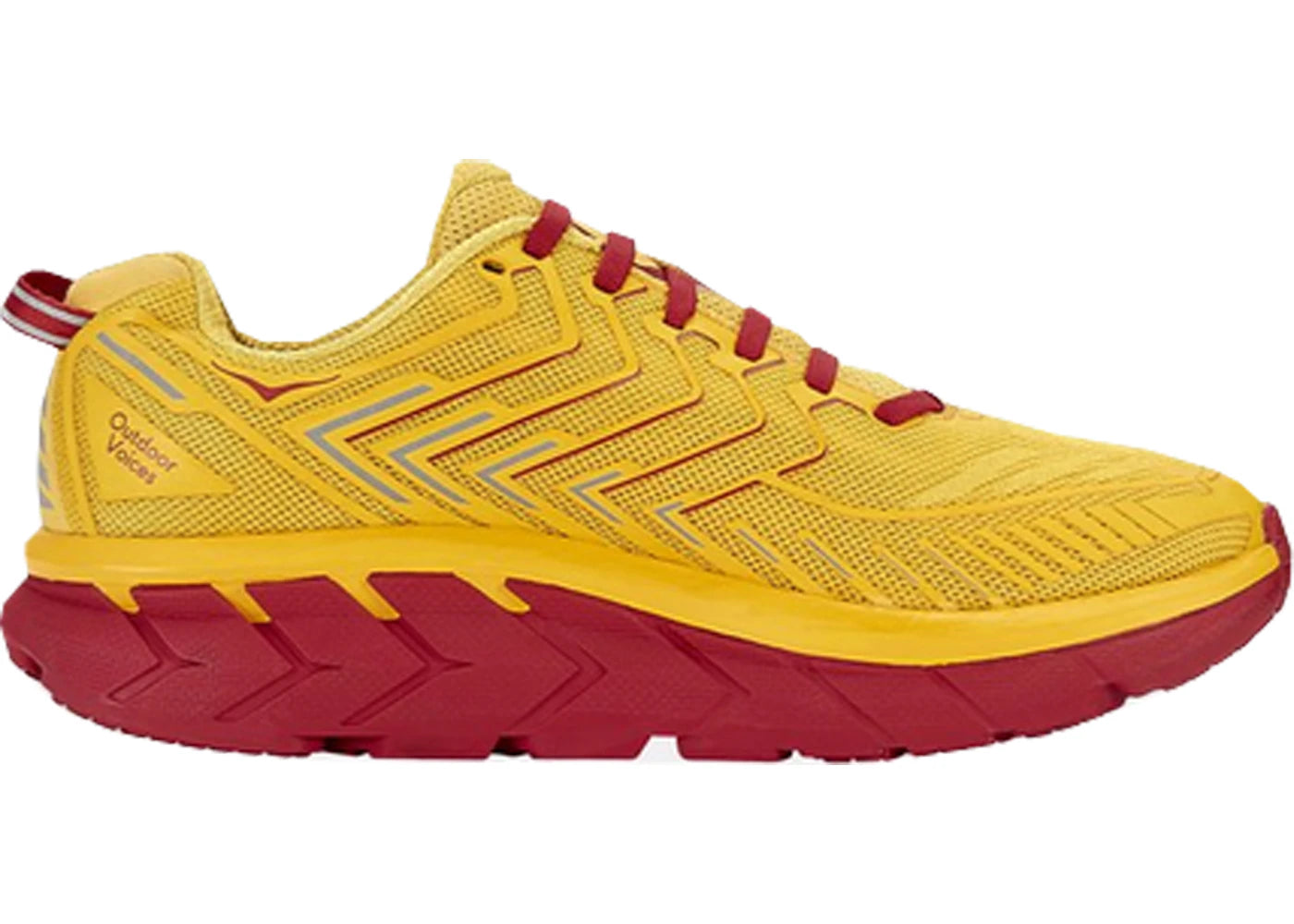 Hoka One One OV Clifton Lemon Chrome Goji Berry (Women's) – Side Kicks