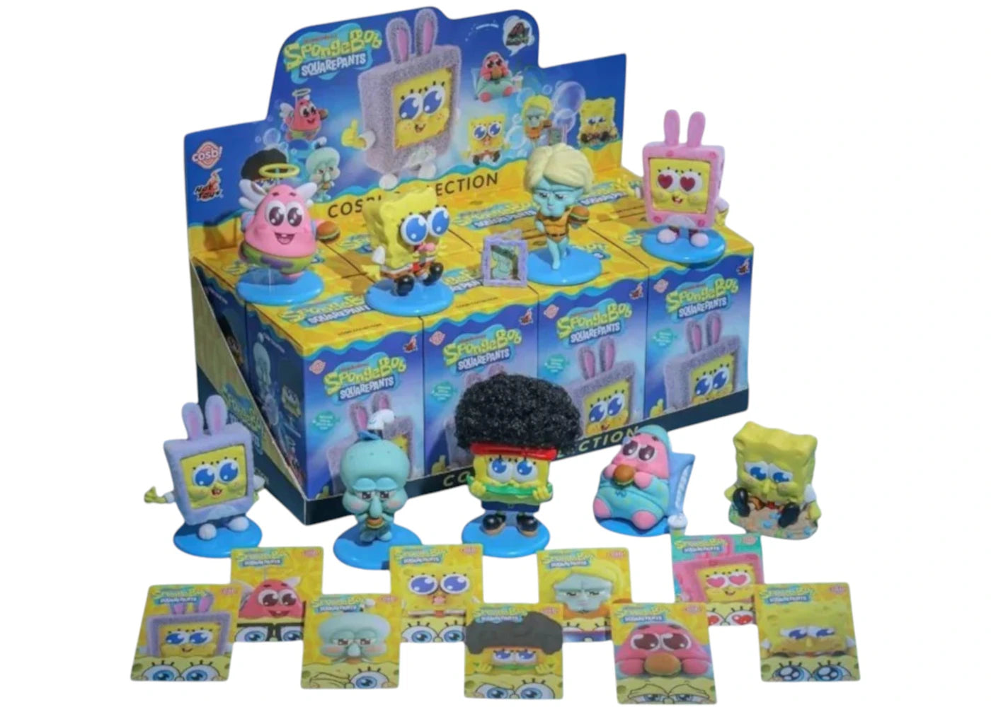 Hot Toys SpongeBob SquarePants Cosbi Collection Figure Sealed Case (8 ...