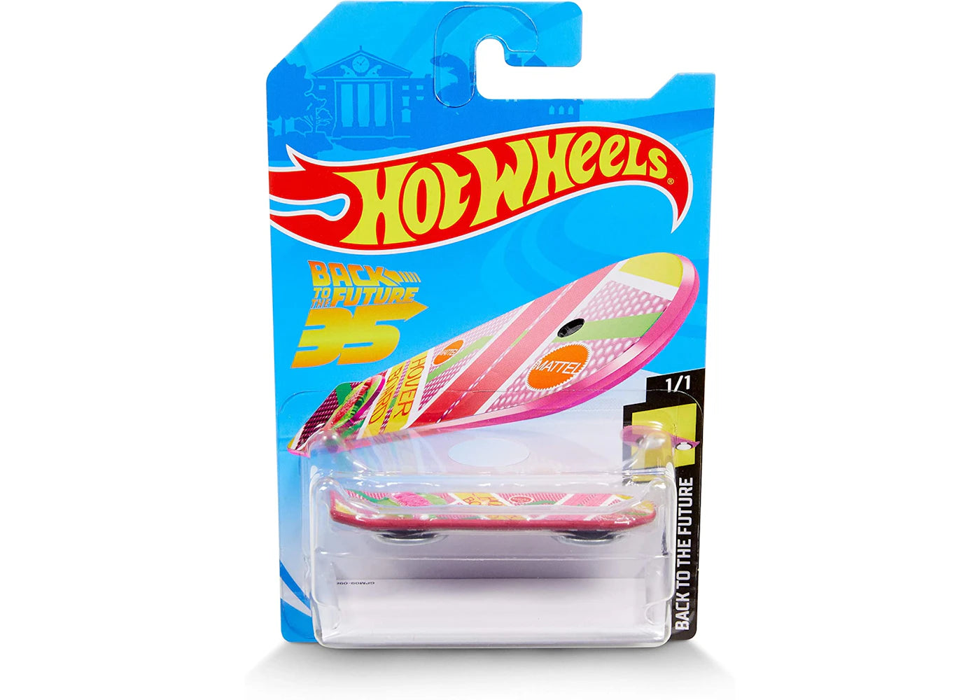 Hot Wheels Back to The Future 35th Anniversary Mattel Hoverboard Repli ...