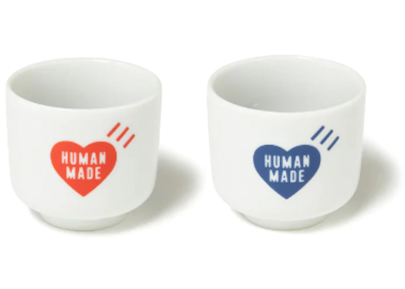 Human Made Heart Sake Cup (Set of 2) White – Side Kicks