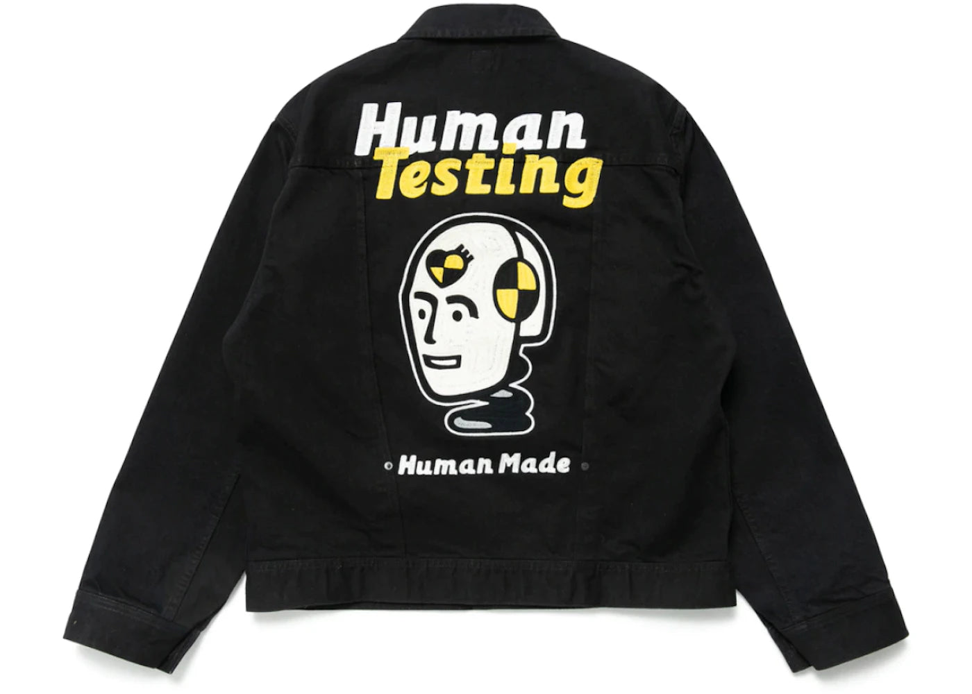 Human Made x Asap Rocky Human Testing Denim Jacket Black – Side Kicks