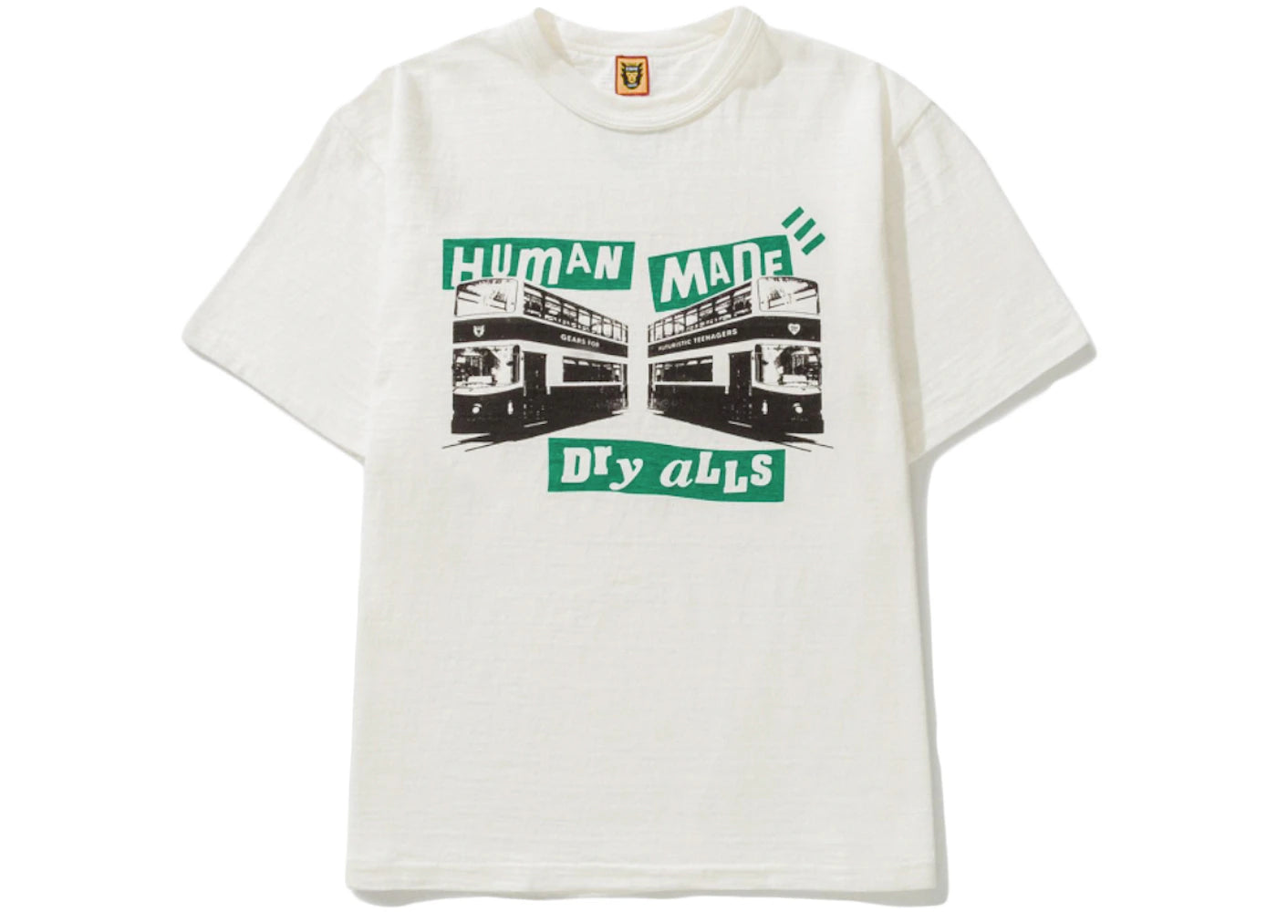 Human Made x HBX Hong Kong Pop-Up Exclusive T-Shirt White Green – Side ...