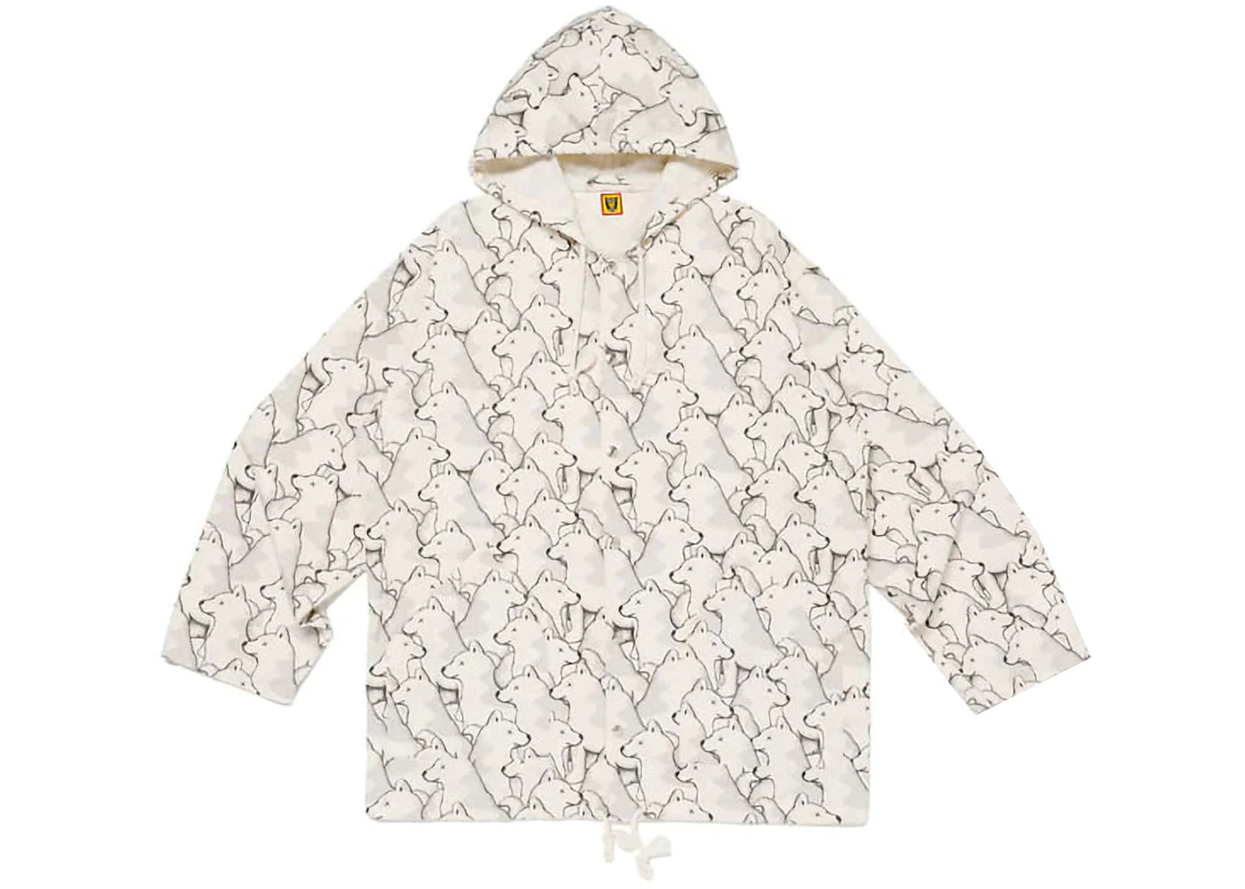 Human Made x KAWS Made Poncho Natural – Side Kicks