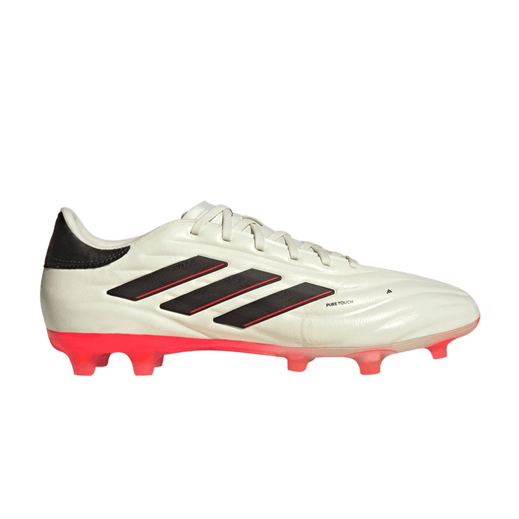 adidas Copa Pure II Pro FG Ivory Core Black Solar Red – Side Kicks