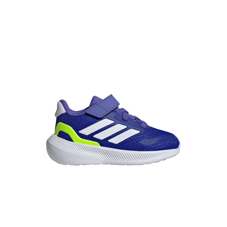 adidas Runfalcon 5 Lucid Blue Cloud White Lucid Lemon (TD) – Side Kicks