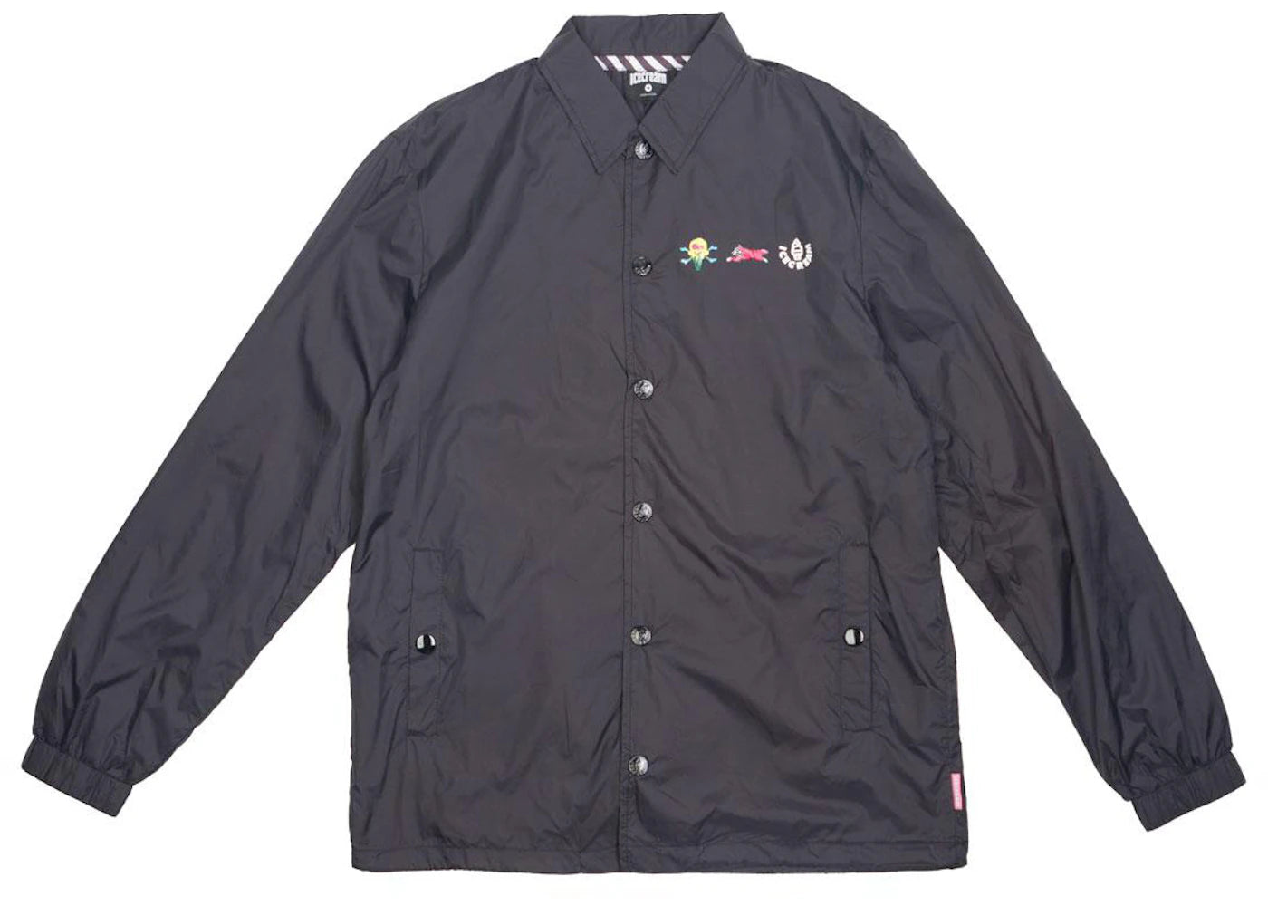 Ice Cream Coaches Jacket Black – Side Kicks