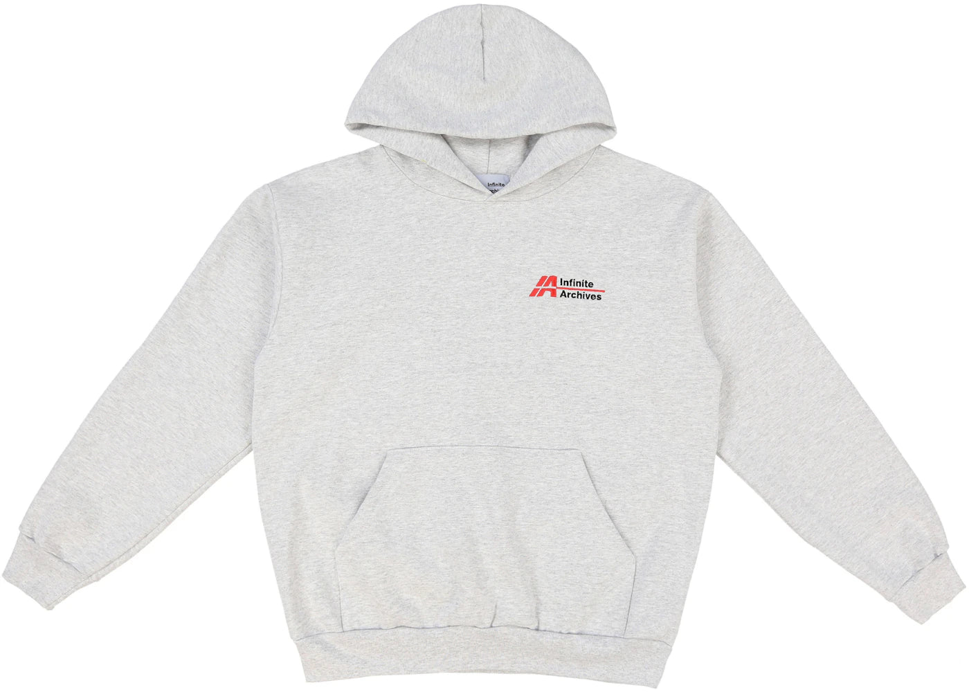 Infinite Archives Logo Teen Spirit Hoodie Heather Grey – Side Kicks