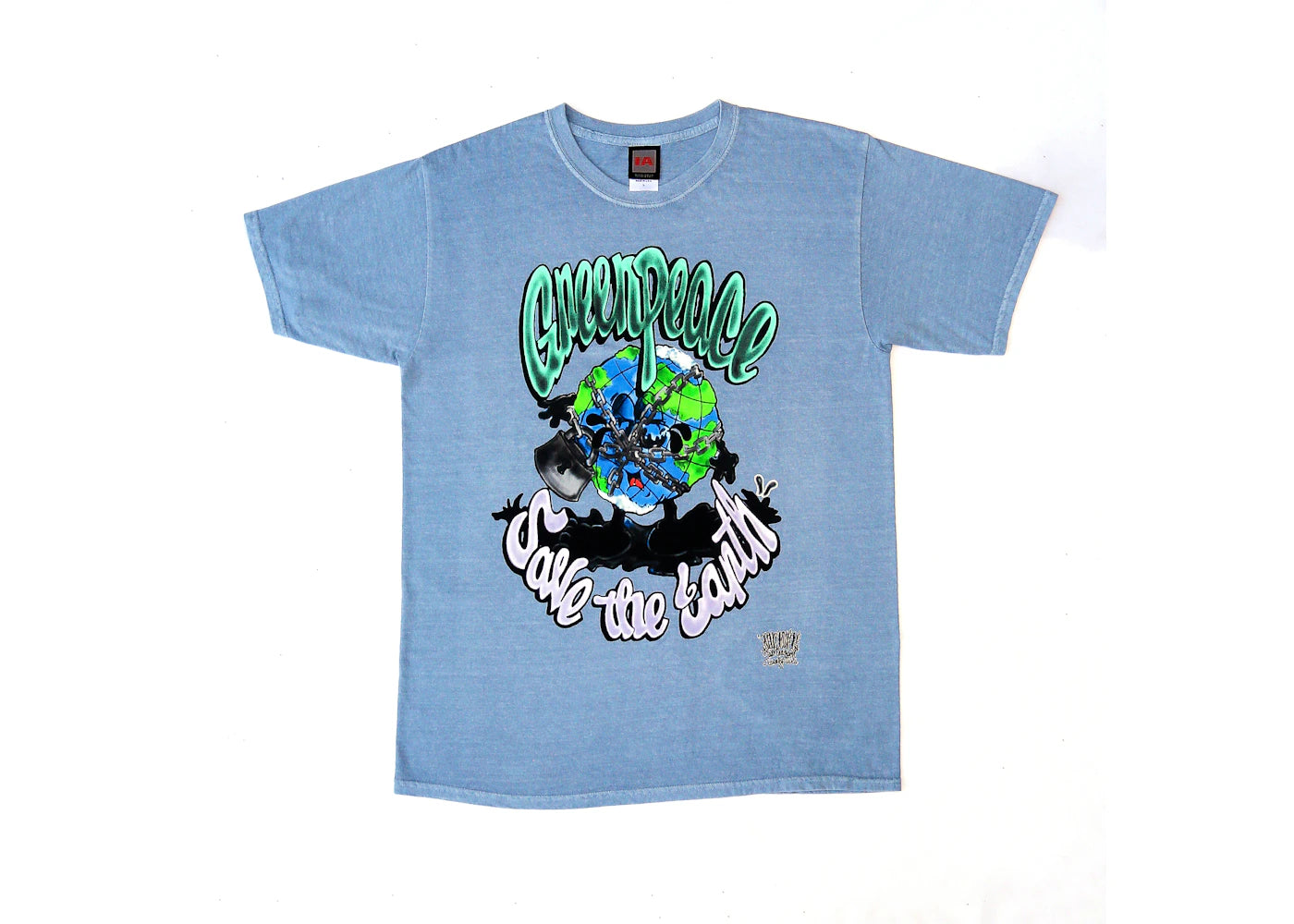 Infinite Archives x Shaun Crawford T-Shirt Light Blue – Side Kicks