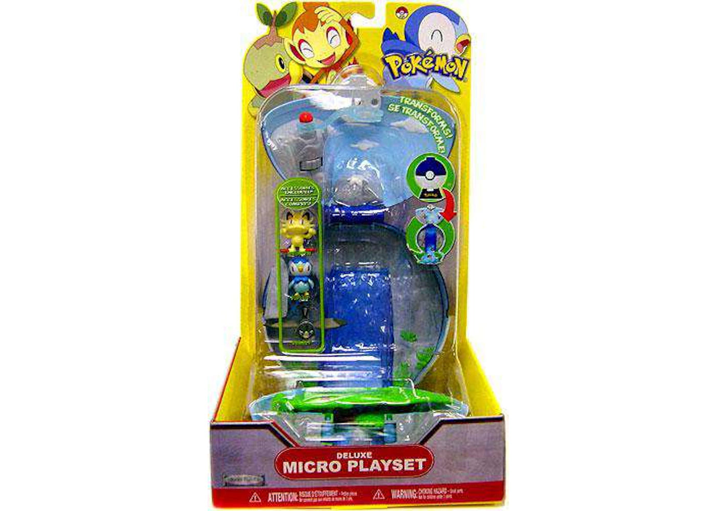 Jakks Pacific Pokemon Deluxe Micro Waterfall Playset – Side Kicks