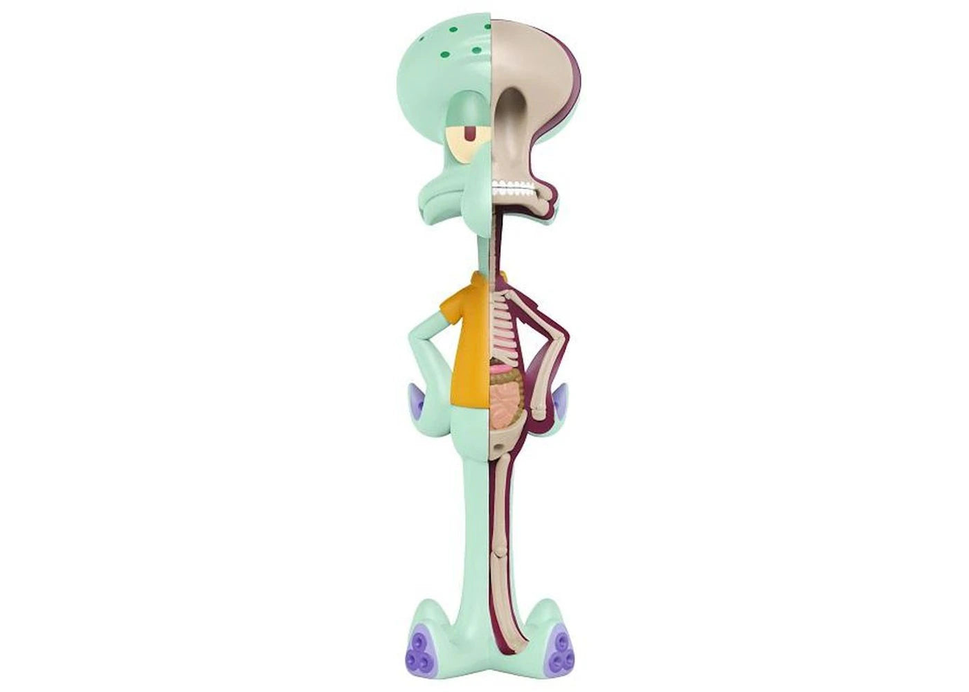 Jason Freeny x Nickelodeon Spongebob Hidden Dissectibles Squidward Fig ...