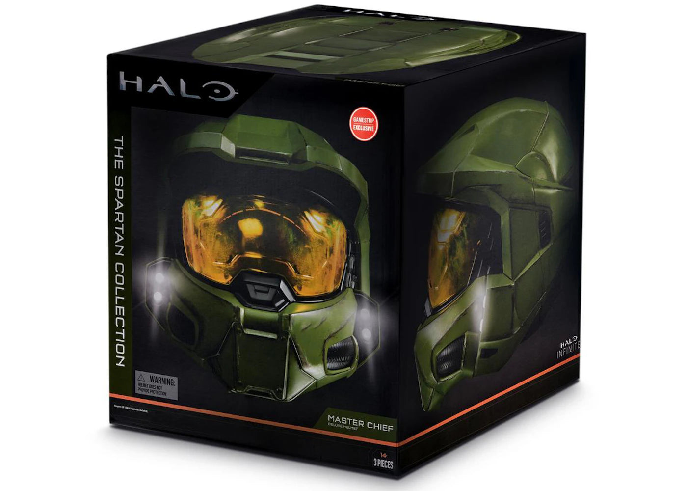 Jazwares Halo Master Chief Spartan Helmet Green – Side Kicks