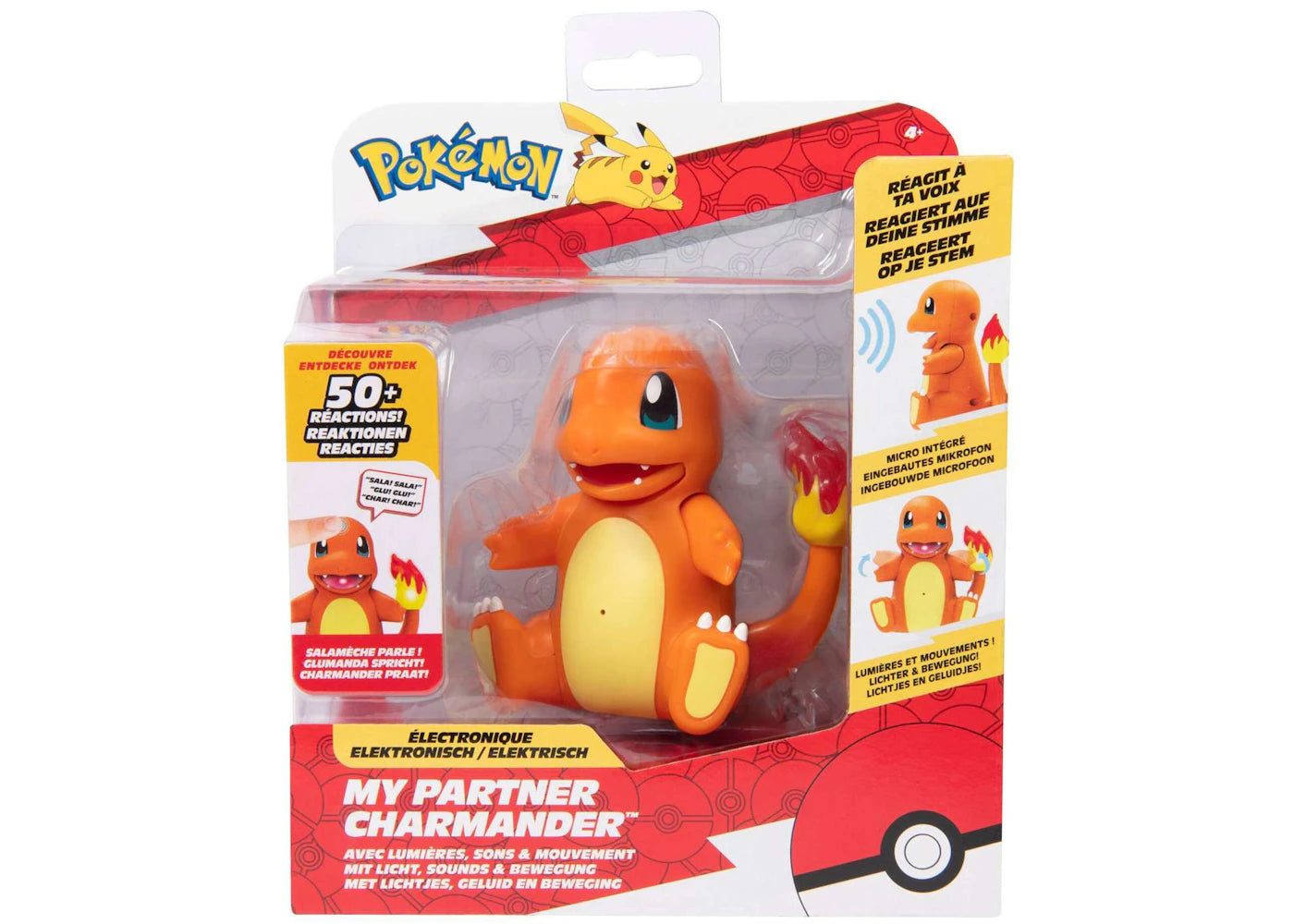 Jazwares Pokemon My Partner Charmander Action Figure – Side Kicks