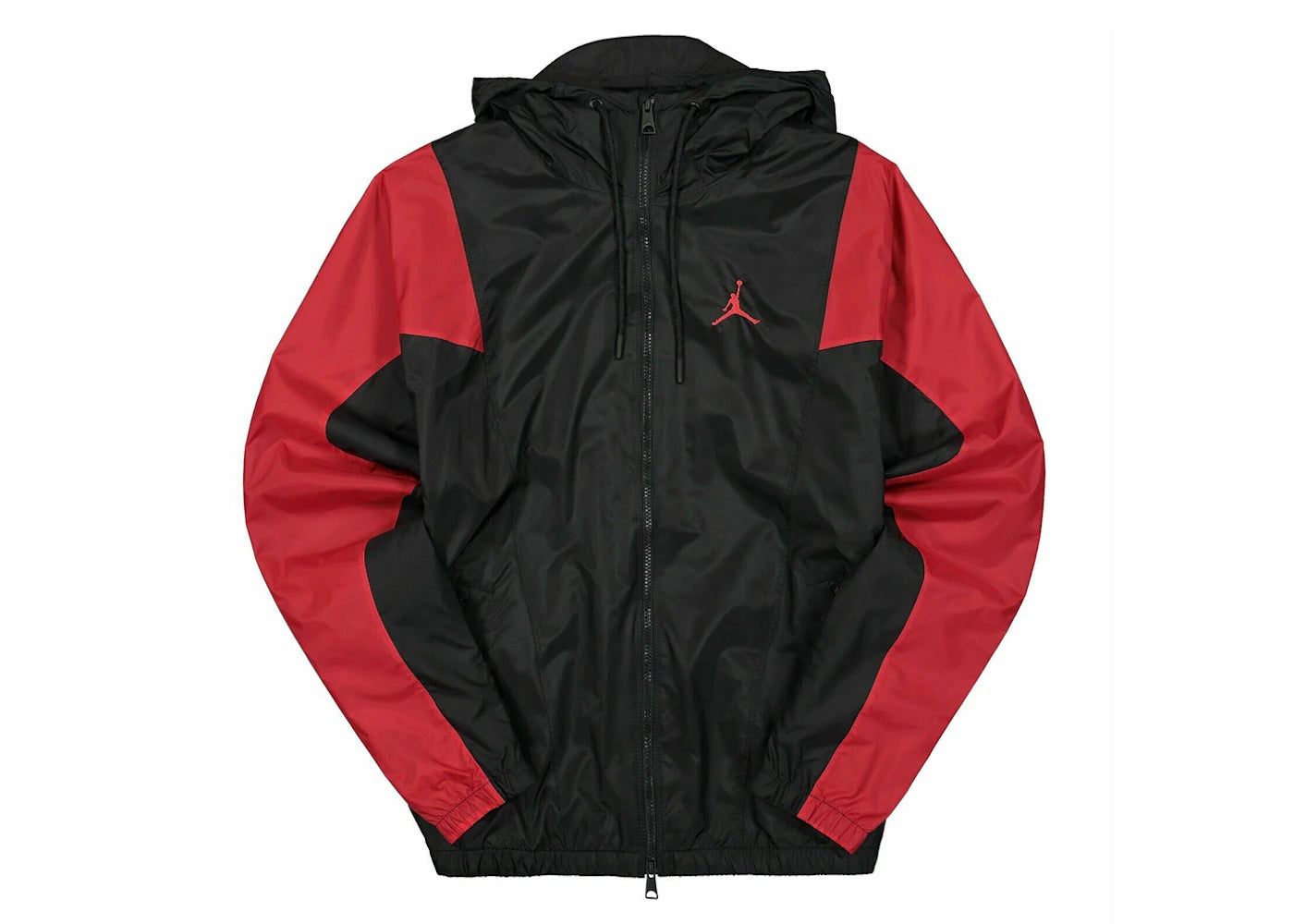 Jordan Essentials Woven Jacket Black/Red – Side Kicks