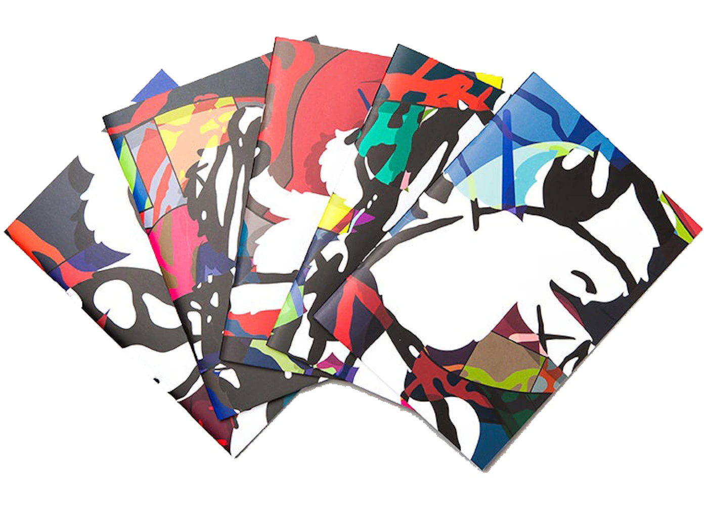 KAWS Notebooks Set of 5 Multi – Side Kicks