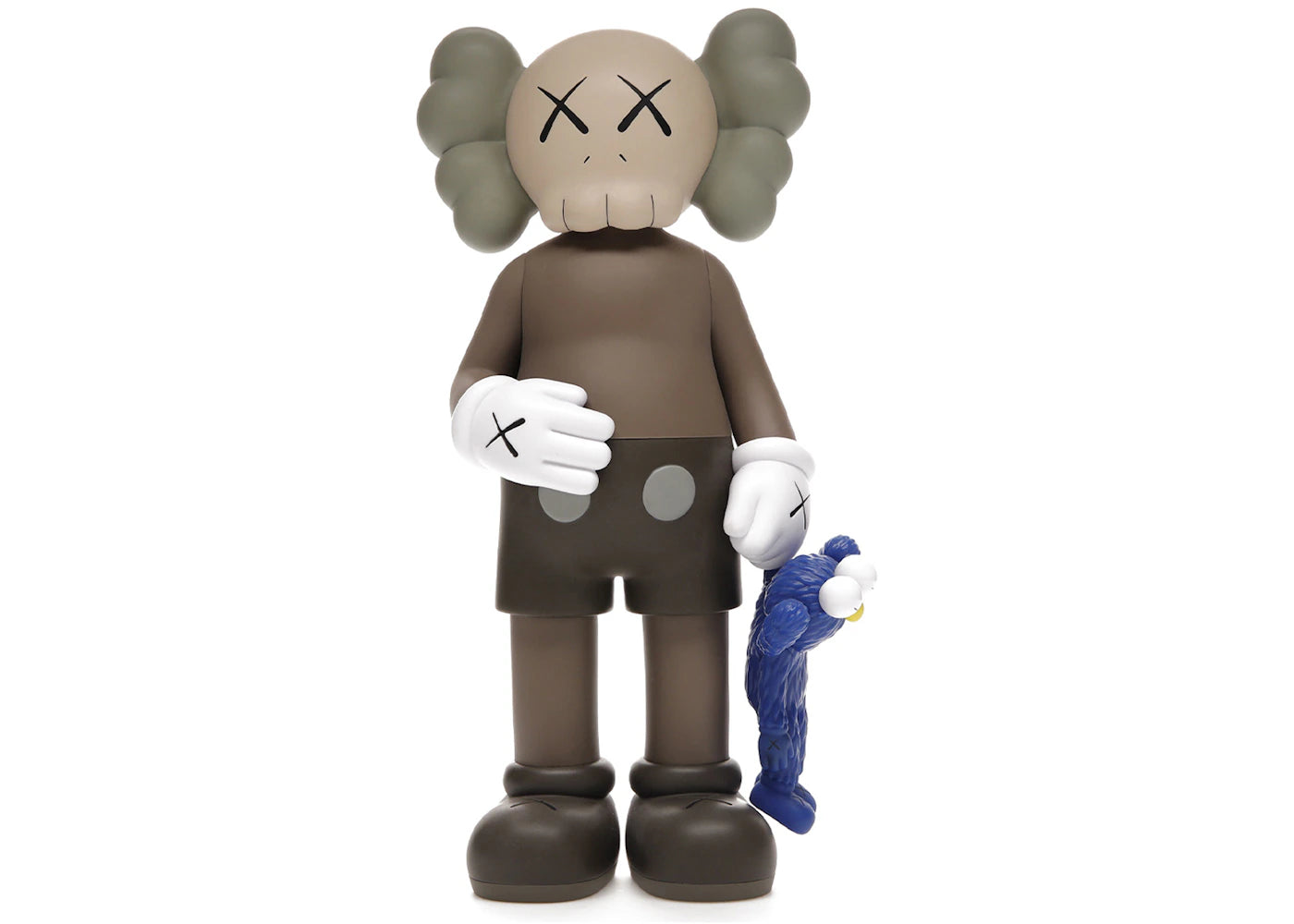 KAWS Share Vinyl Figure Brown – Side Kicks