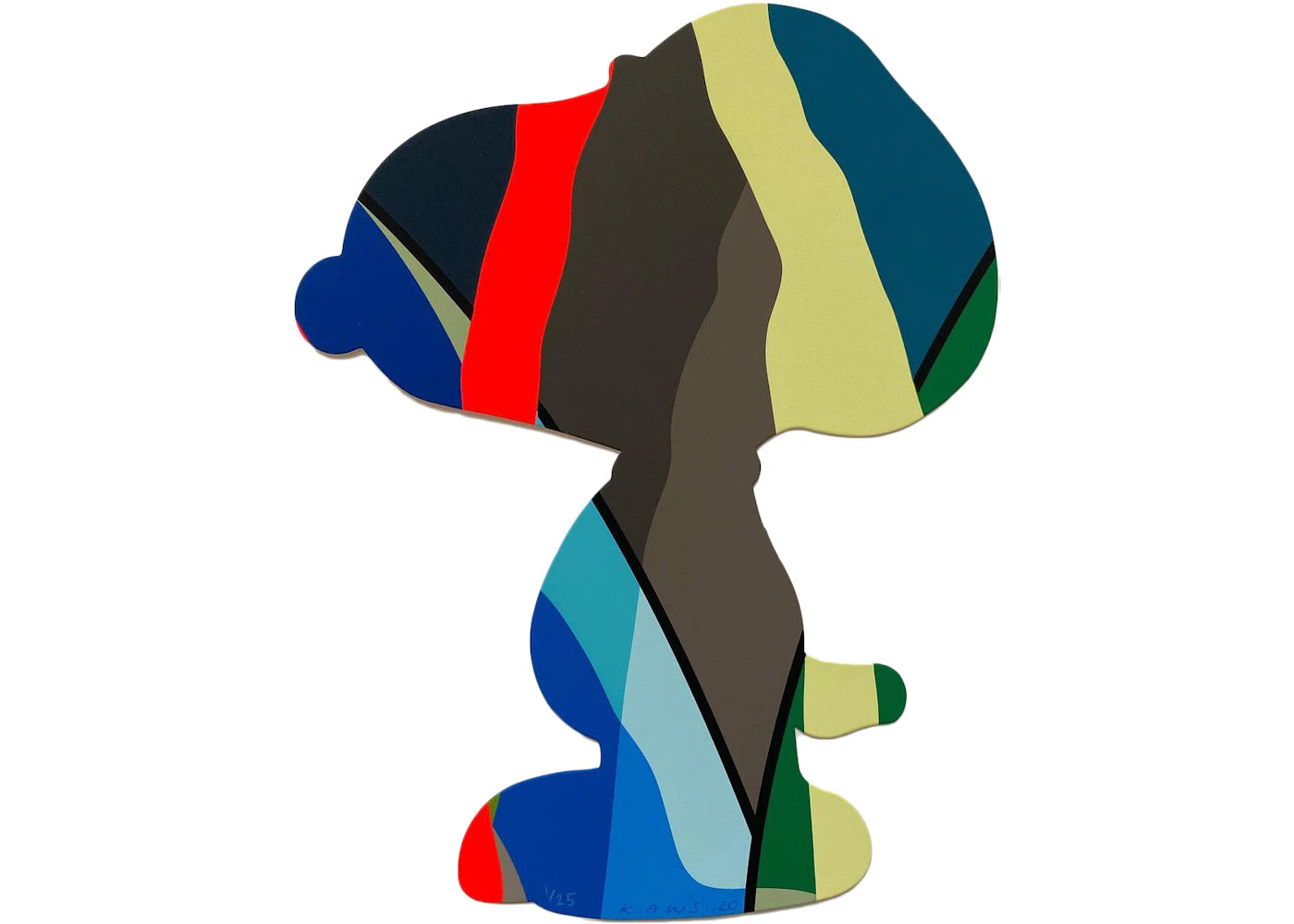 KAWS Snoopy Print (Signed, Edition of 25) – Side Kicks