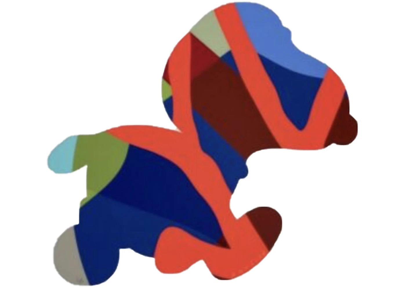 KAWS Snoopy Running Print (Signed, Edition of 25) – Side Kicks