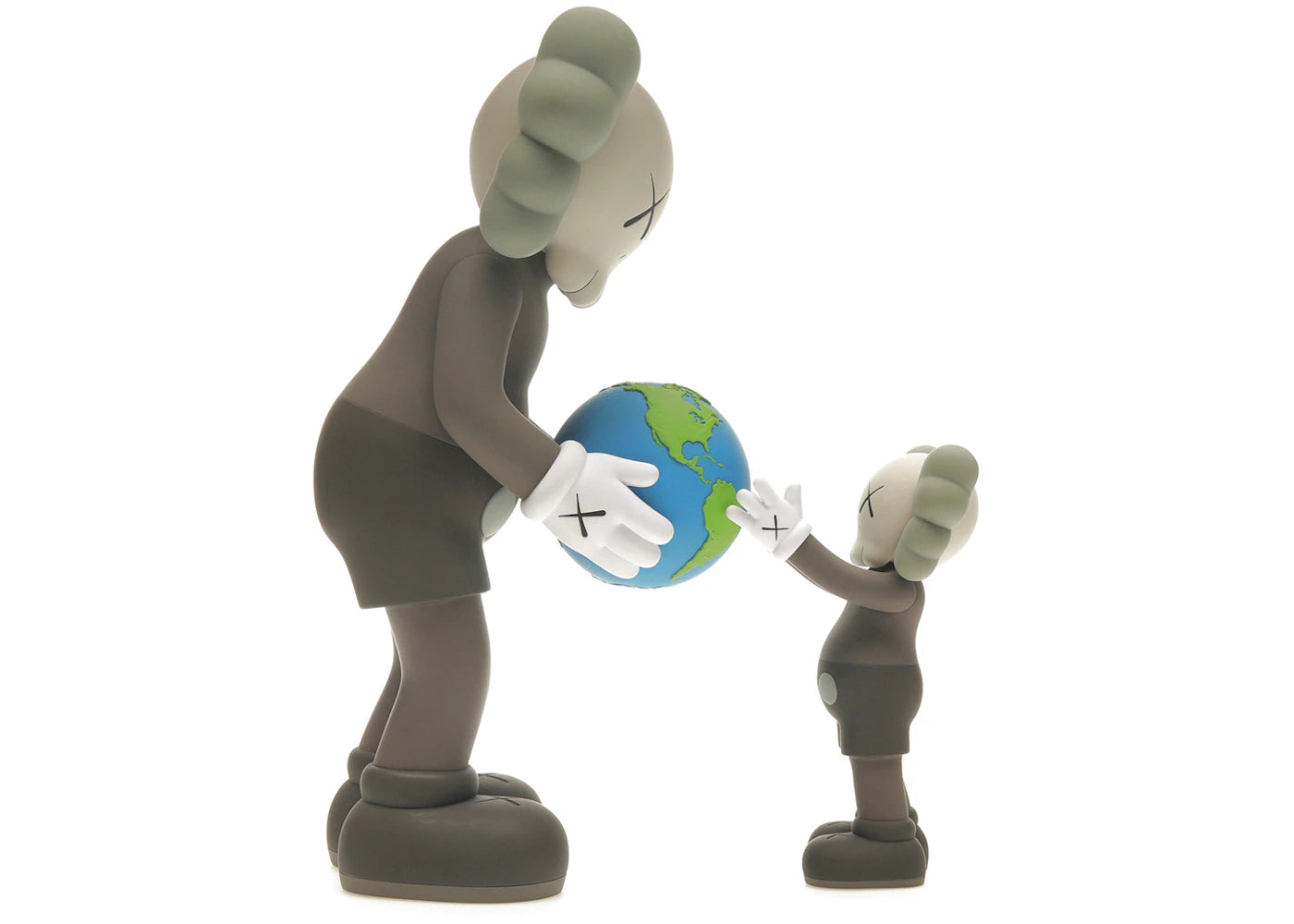 KAWS THE PROMISE Vinyl Figure Brown – Side Kicks