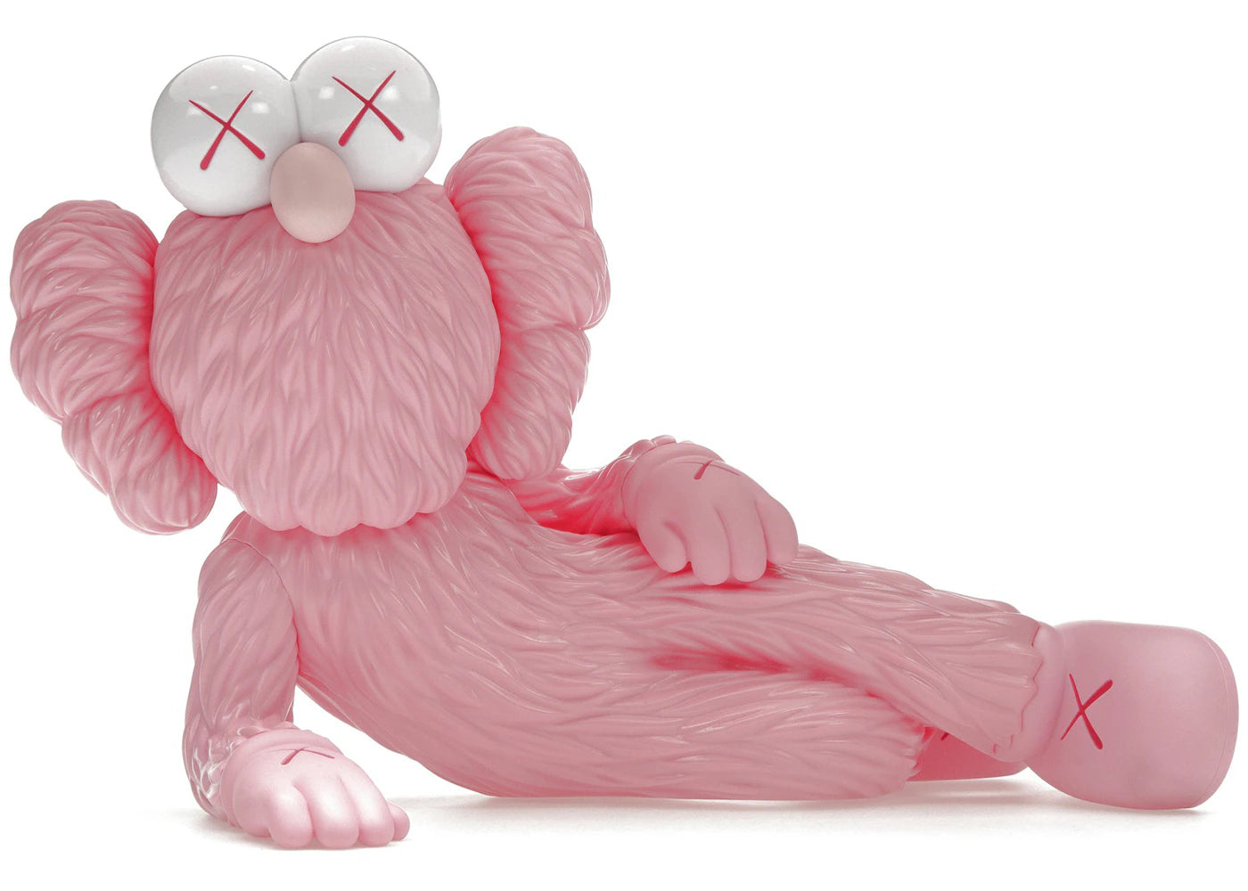 KAWS TIME OFF Vinyl Figure Pink – Side Kicks
