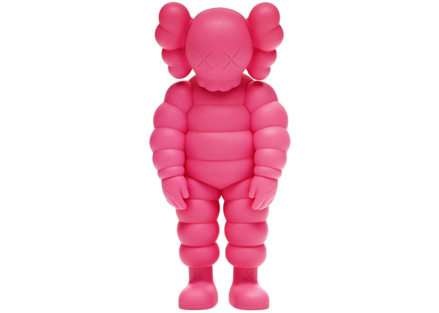 KAWS What Party Figure Pink – Side Kicks