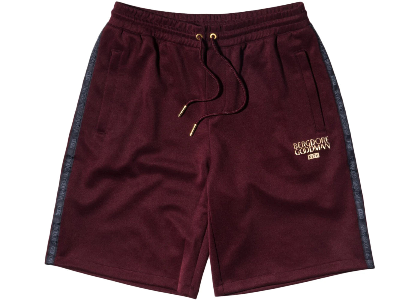 Kith Bergdorf Goodman Shorts Burgundy – Side Kicks