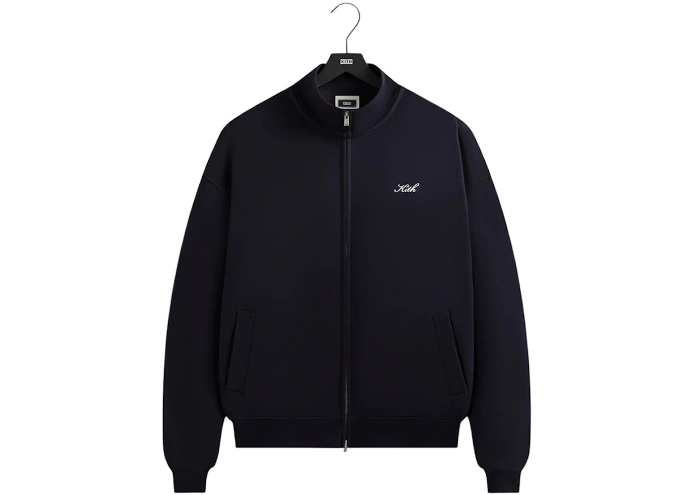 Kith Compact Knit Wyona Full Zip Ink – Side Kicks