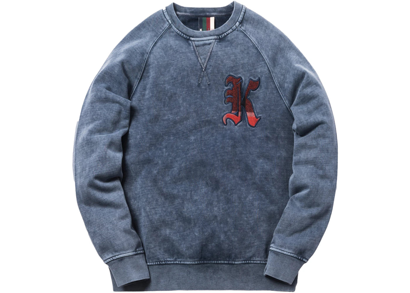 Kith Patchwork Williams Crewneck Dark Indigo – Side Kicks