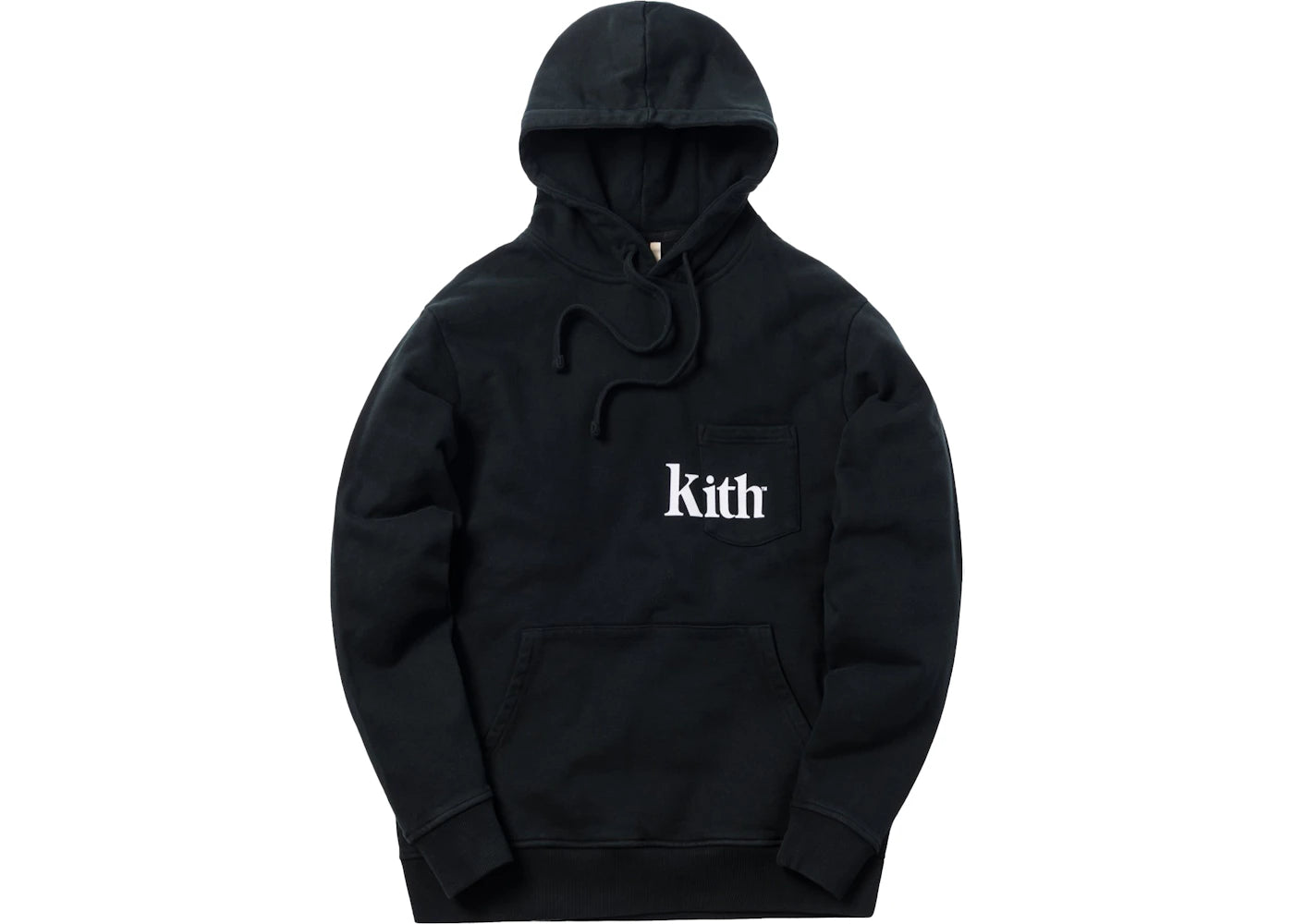Kith Pocket Williams Hoodie Black – Side Kicks