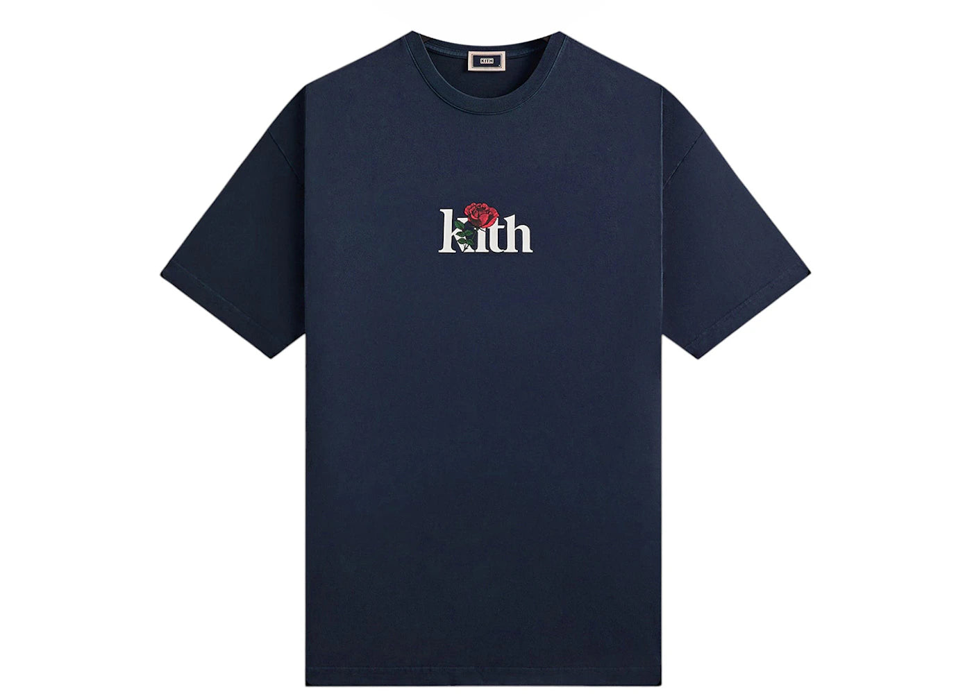 Kith Rose Serif Tee Nocturnal – Side Kicks