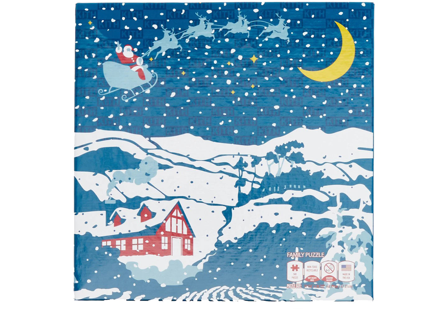 Kith Kithmas Scenic Puzzle (500 Pieces) Multi – Side Kicks