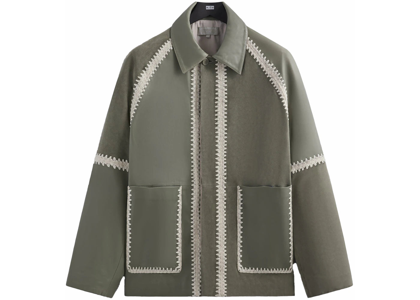 Kith Suede Combo Niko Jacket Region – Side Kicks