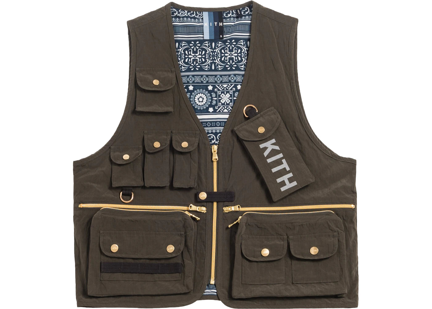 Kith Tactical Vest Black Olive – Side Kicks
