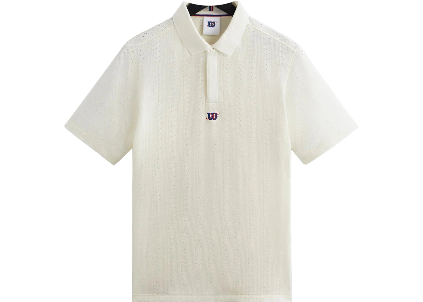 Kith Wilson Game Point Seamless Polo White Alyssum – Side Kicks