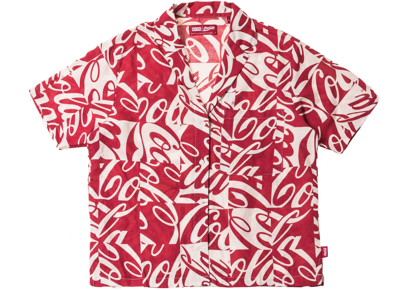 Kith Women x Coca-Cola Checkered Carla Button Up Red – Side Kicks