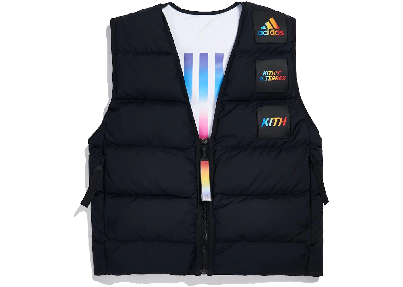 Kith x Adidas Terrex Reversible Down Vest White/Black – Side Kicks