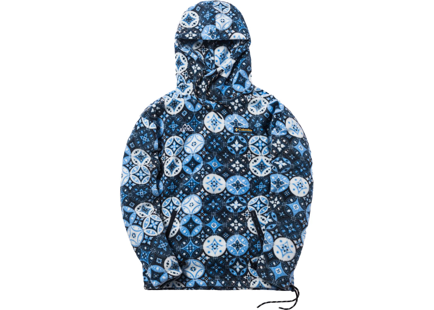 Kith x Columbia Fleece Hoodie Harbor Blue – Side Kicks