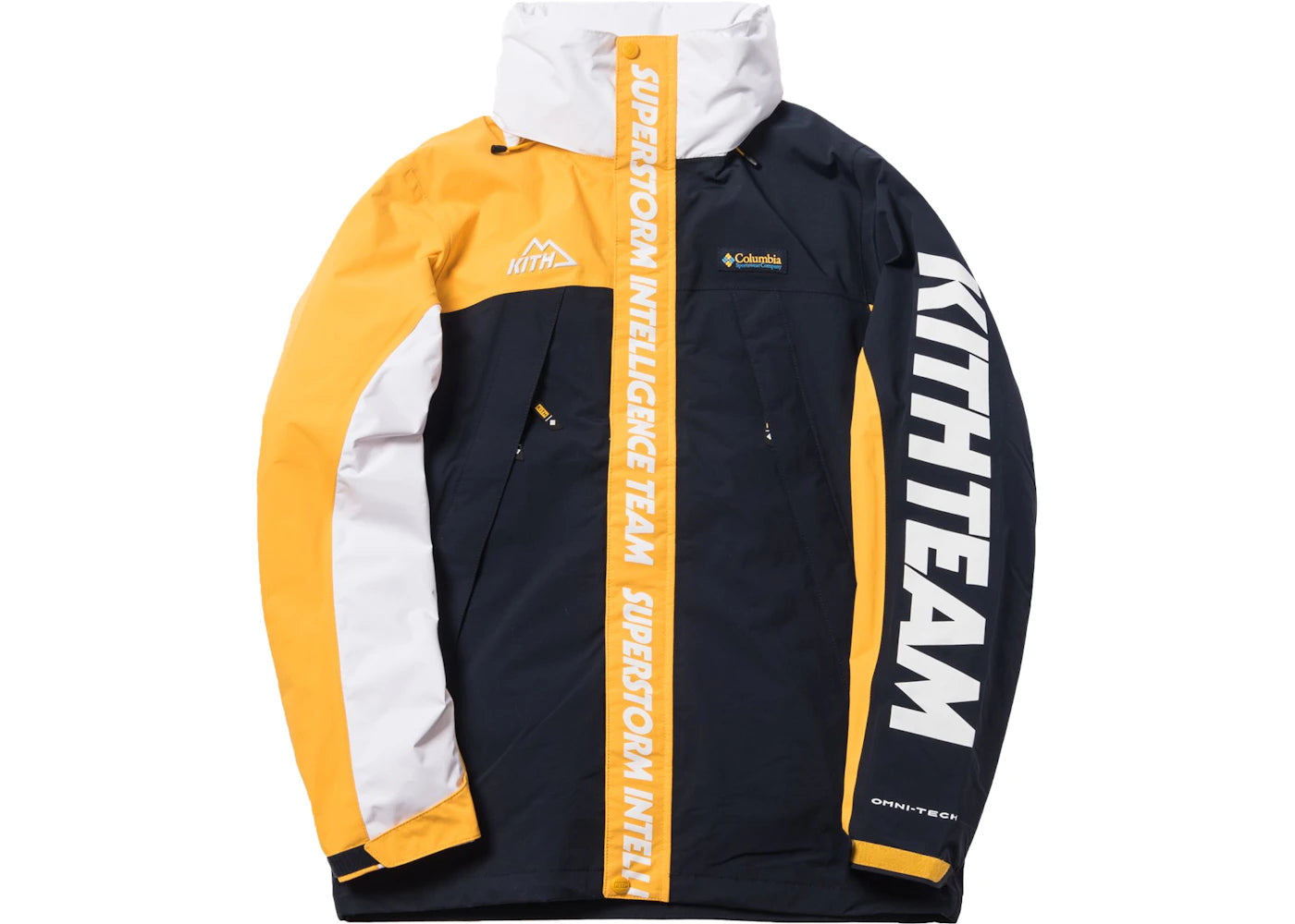 Kith x Columbia OSO Rain Jacket Abyss – Side Kicks