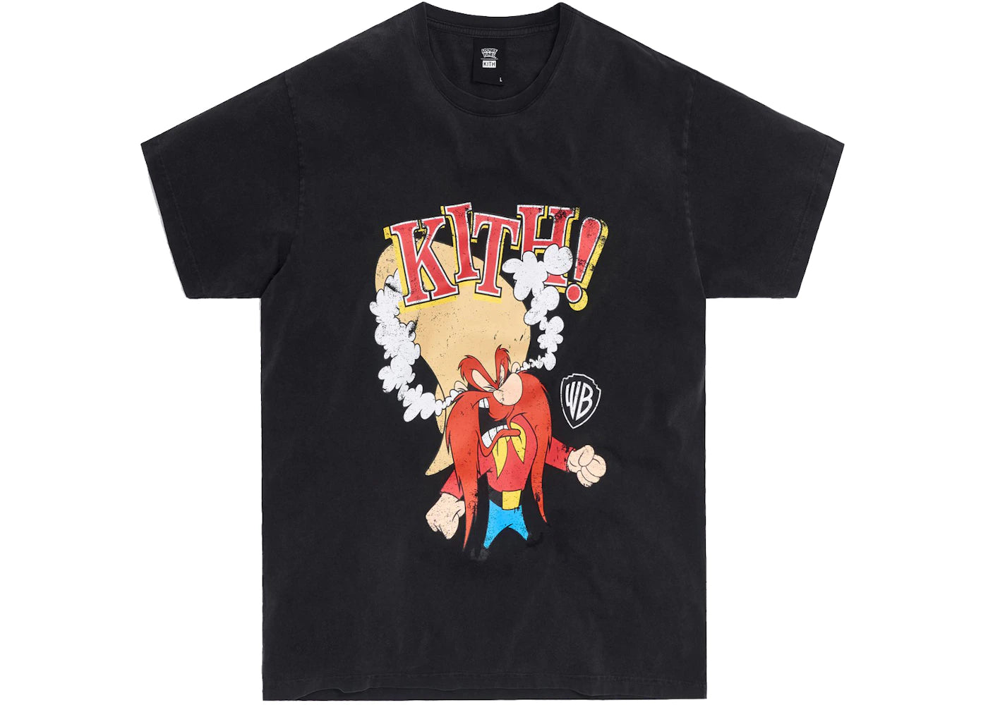 Kith x Looney Tunes Yosemite Sam Vintage Tee Black – Side Kicks