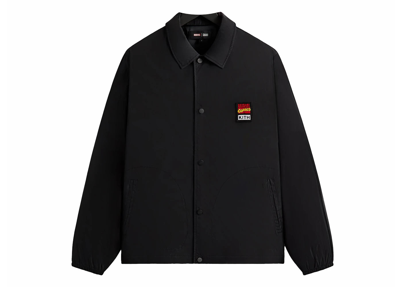 Kith x Marvel Comics Coaches Jacket Black – Side Kicks