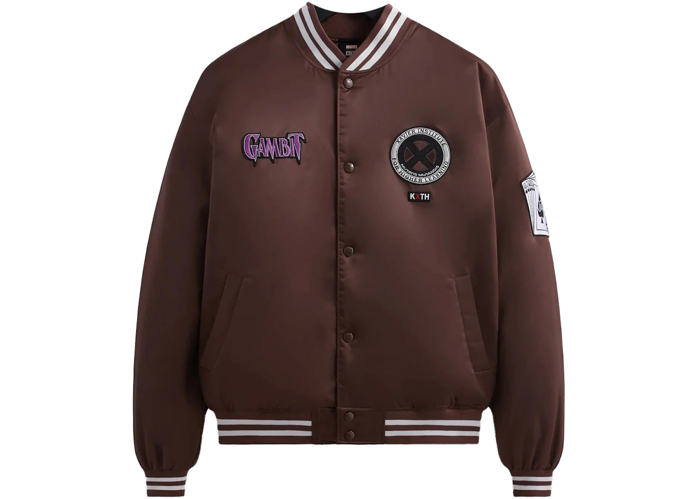 Kith x Marvel X-Men Gambit Satin Bomber Jacket Force PH – Side Kicks