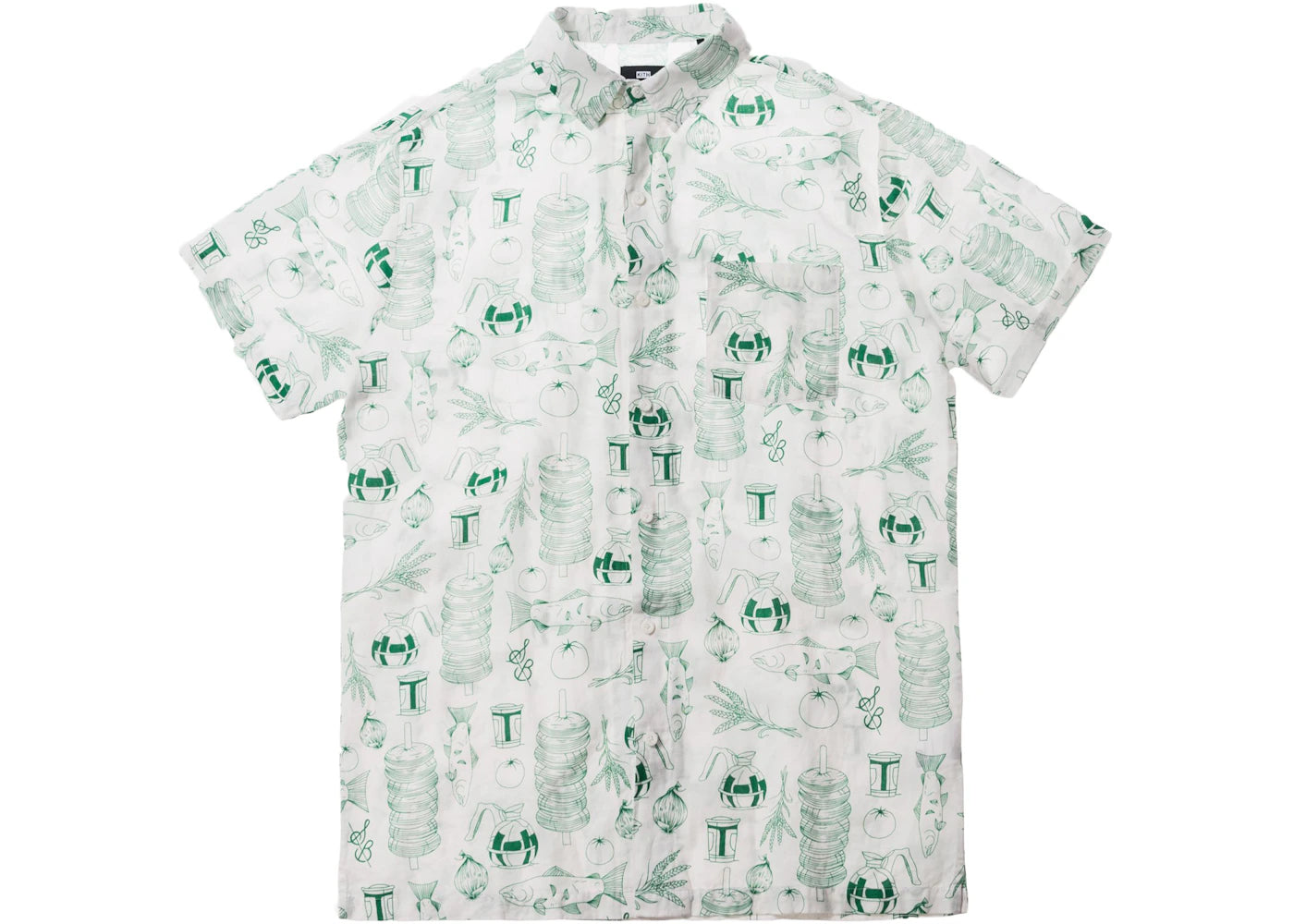 Kith x Sadelles All Over Hawaiian Button Up Multi – Side Kicks