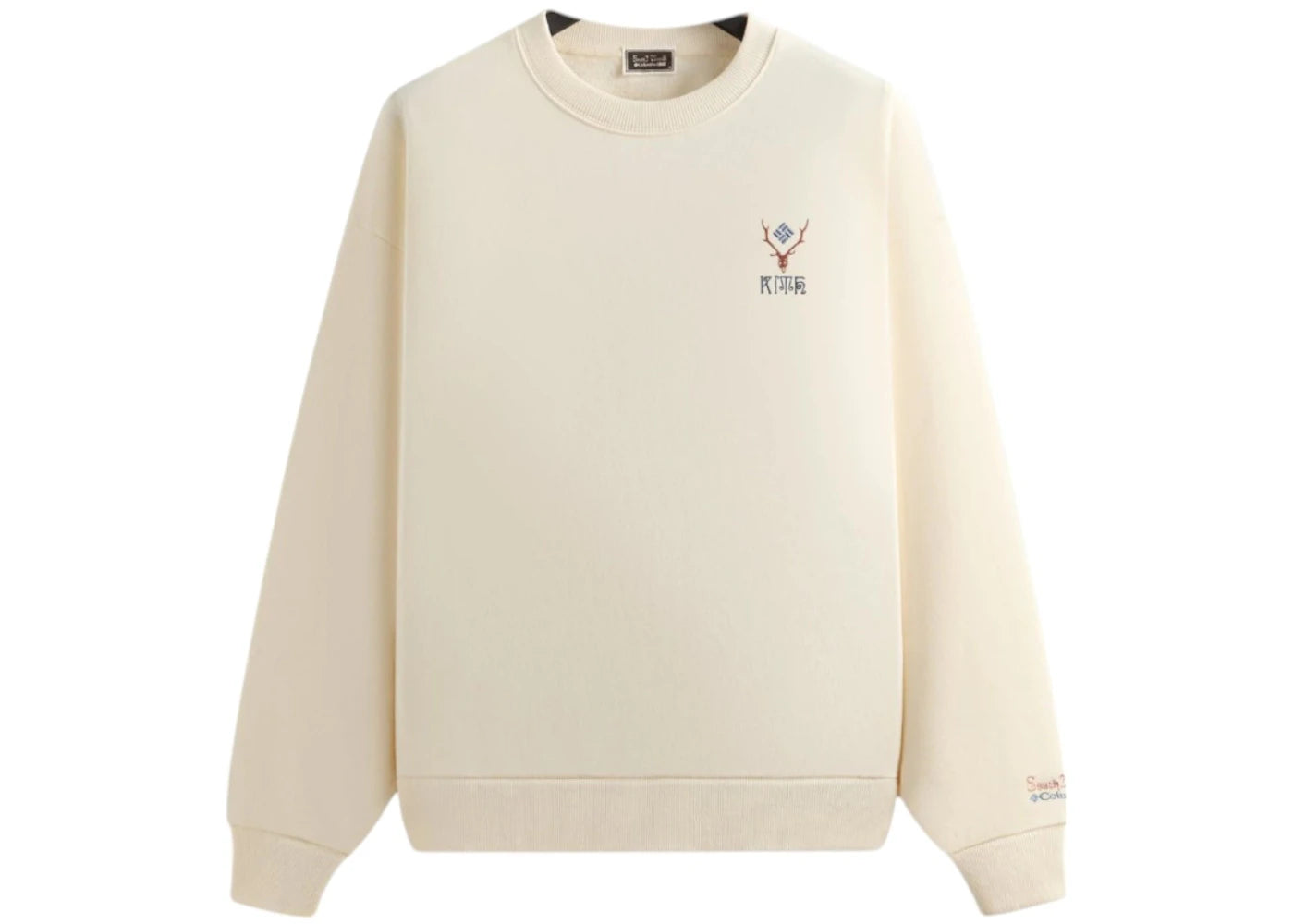 Kith x South2 West8 Columbia Nelson Crewneck Sandrift – Side Kicks