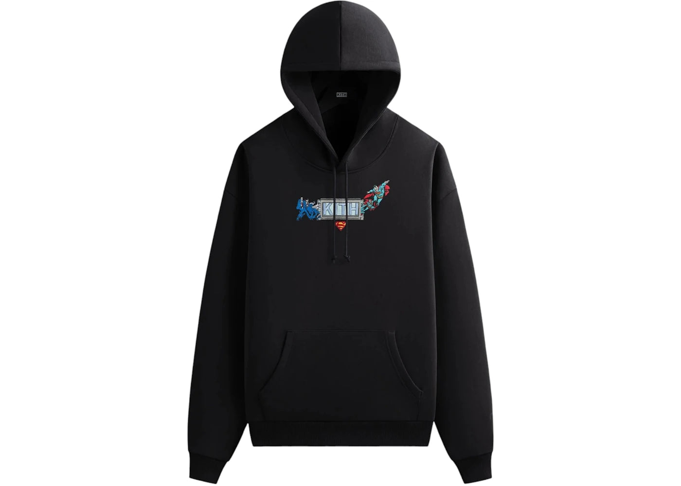 Kith x Superman Booth Nelson Hoodie Black – Side Kicks