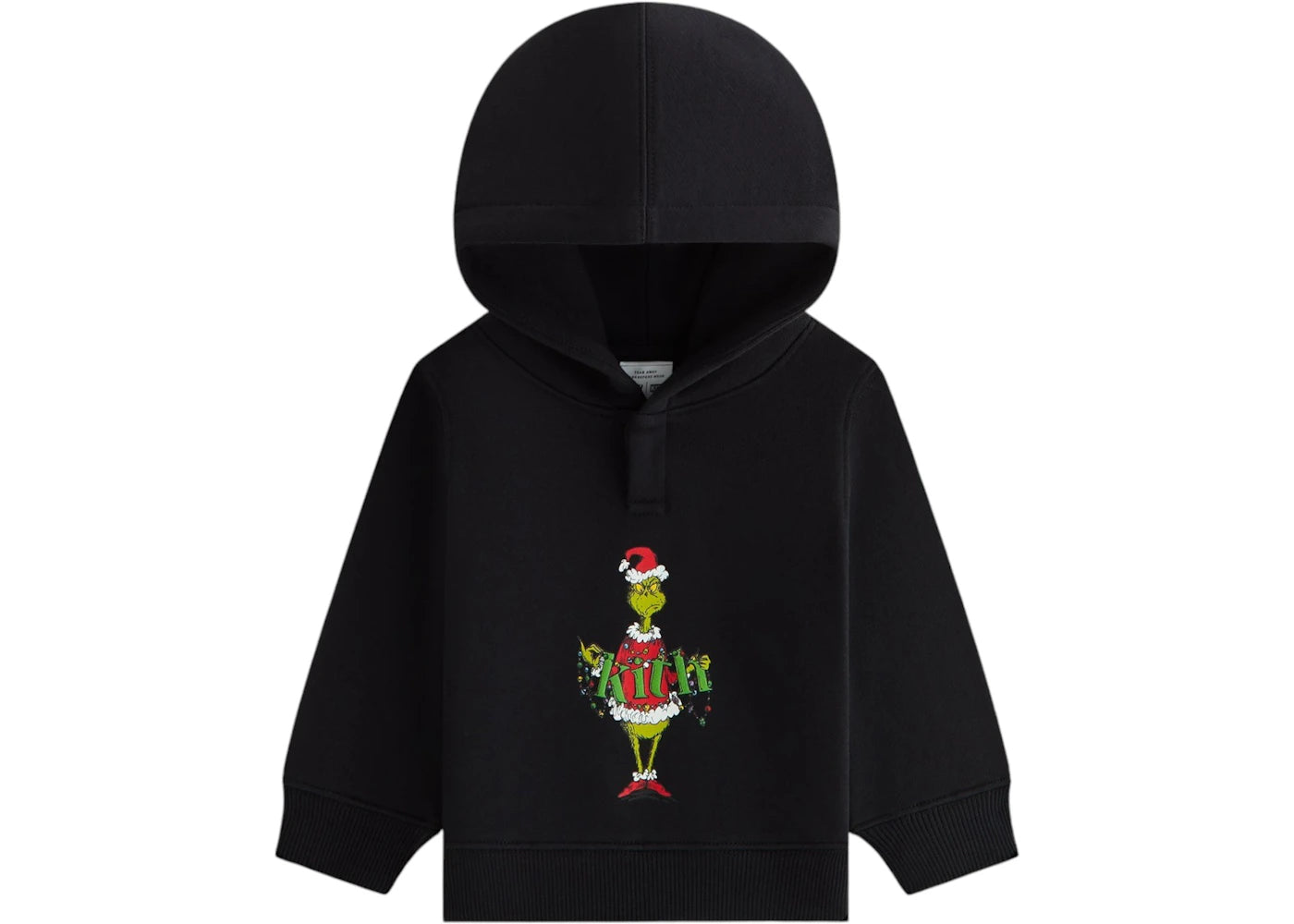 Kith x The Grinch Baby Ornament Williams Hoodie Black – Side Kicks