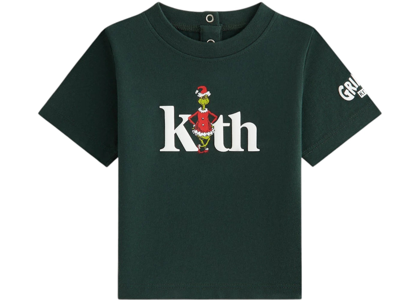 Kith x The Grinch Baby Serif Tee Stadium – Side Kicks