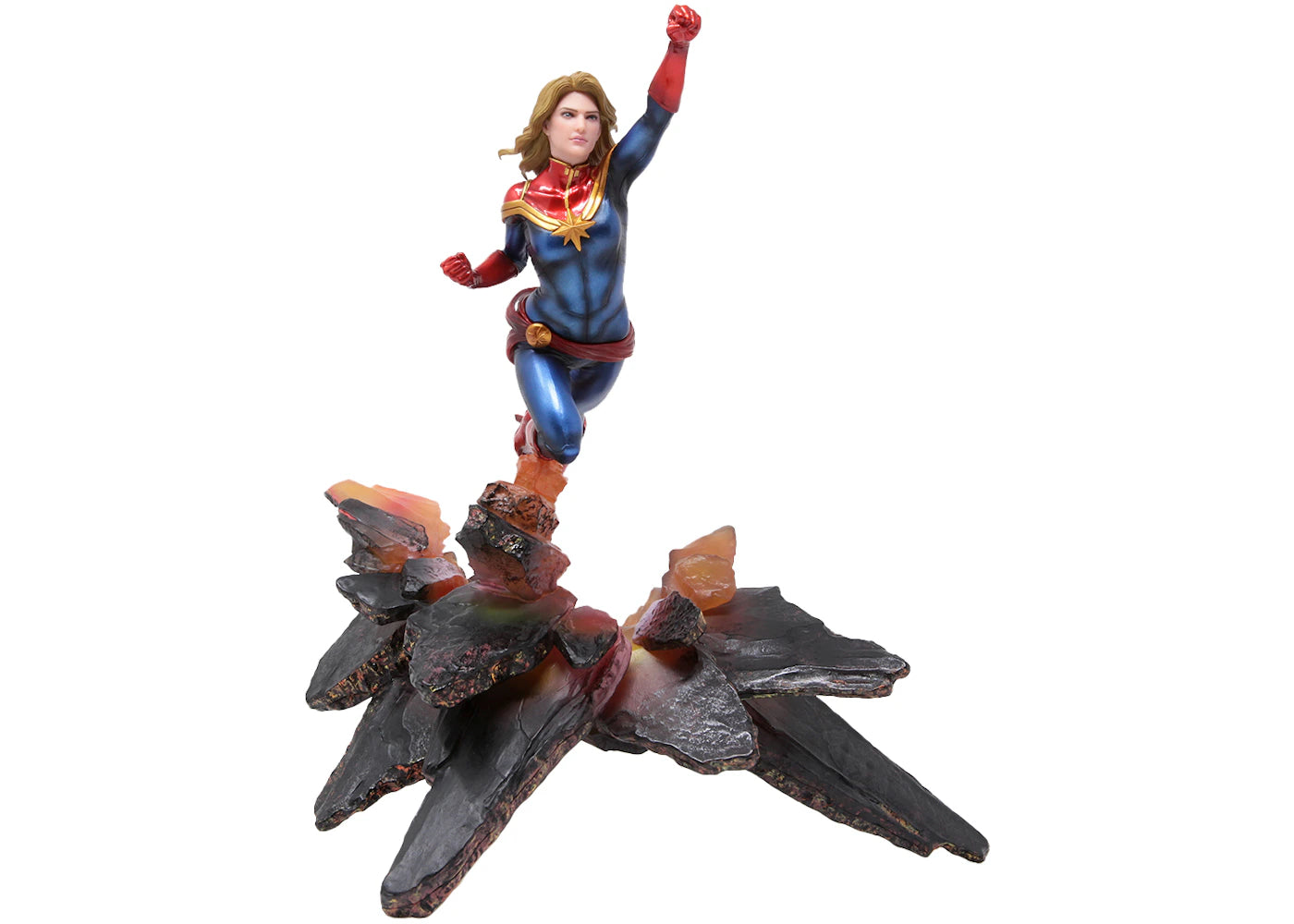 Kotobukiya ARTFX Premier Marvel Universe Captain Marvel Figure Blue ...