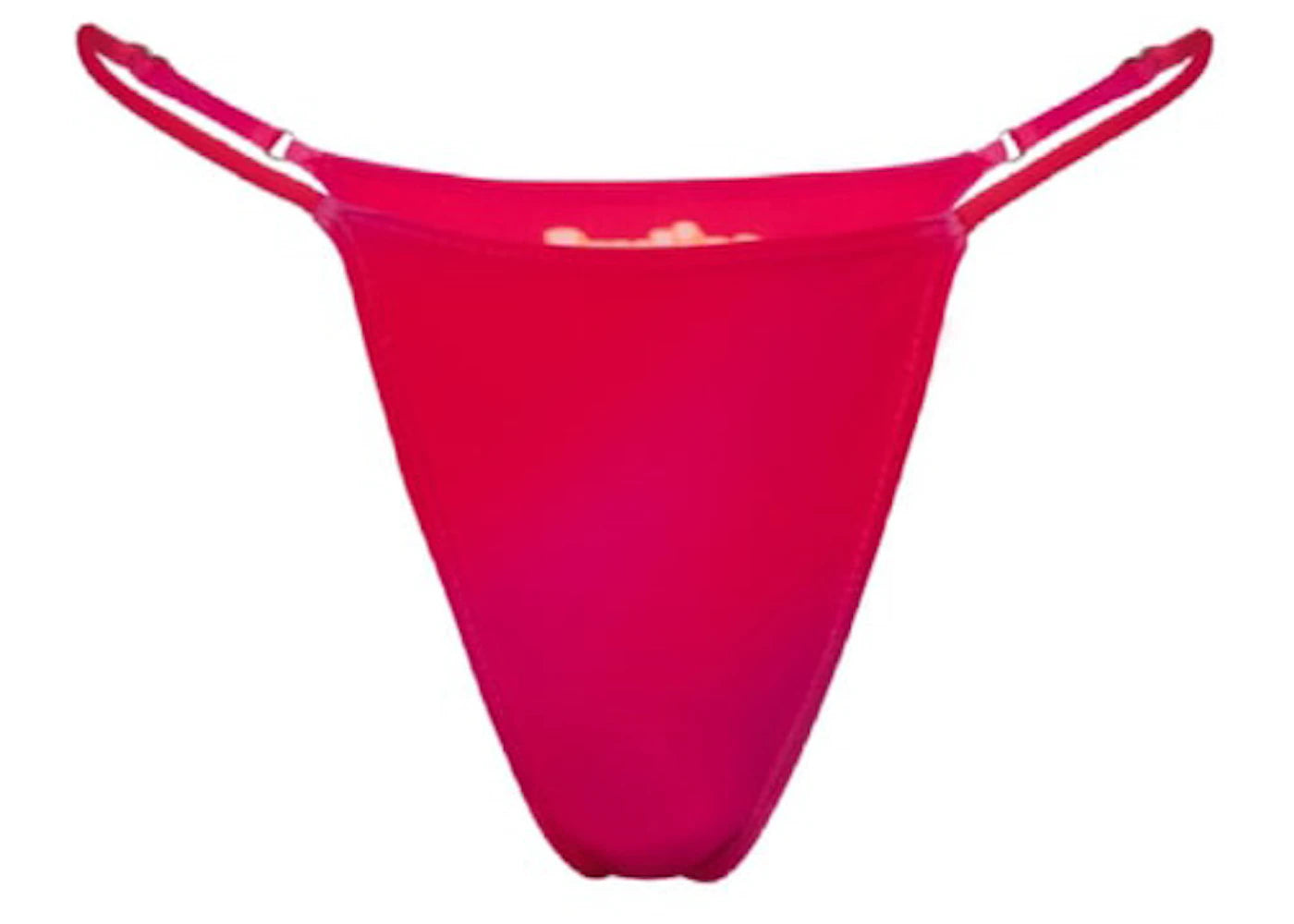 Kylie Swim Triangle Bikini Bottom Red – Side Kicks